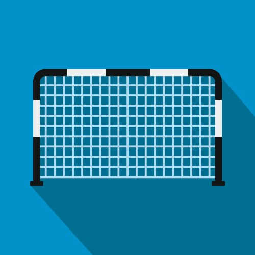 Netting soccer gate Royalty Free Vector Image - VectorStock