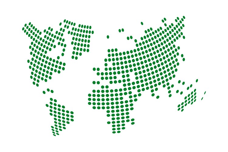 Trending world map infographic design and arts Vector Image