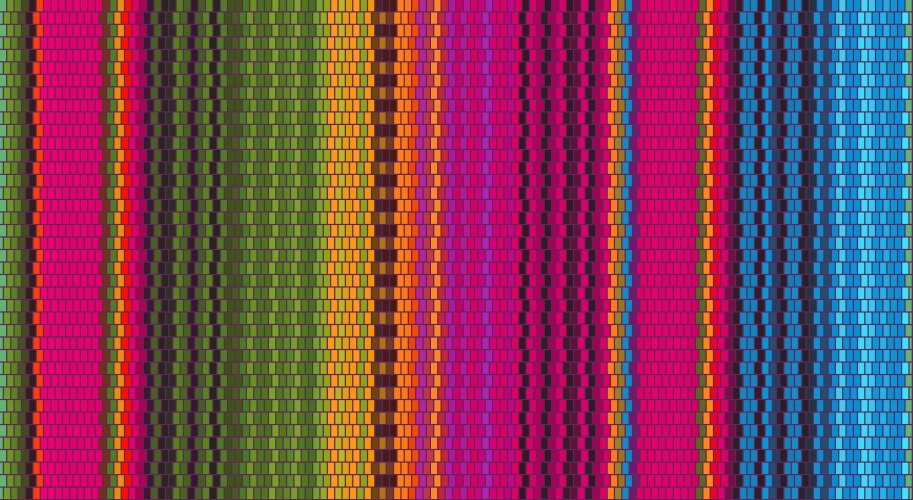 Mexican blanket stripes seamless pattern Vector Image