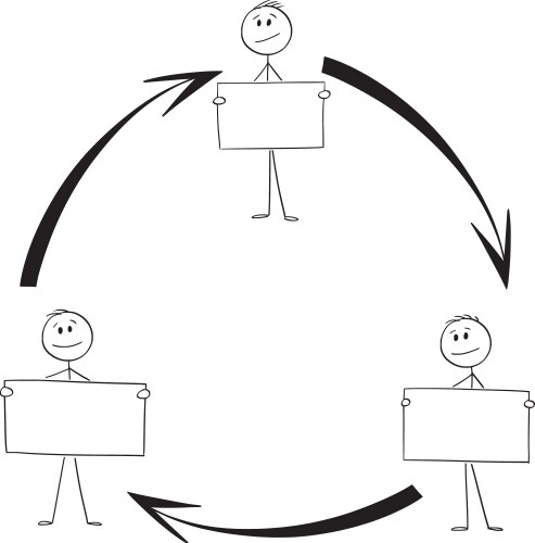 Stick Figure Teamwork Vector Images (over 2,200)