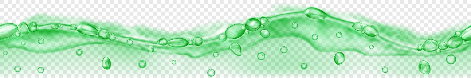 Ocean water splash with bubbles waving Royalty Free Vector