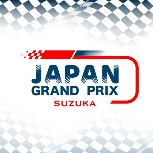 Australia grand prix checkered background Vector Image
