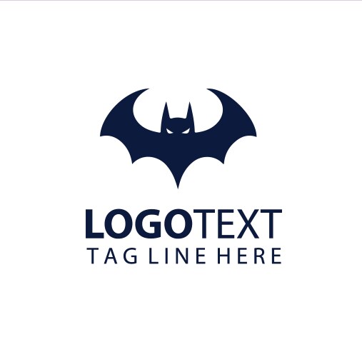 Bat logo Royalty Free Vector Image - VectorStock