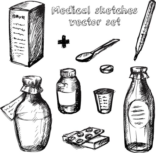 Medical Sketches Vector Images (over 35,000)