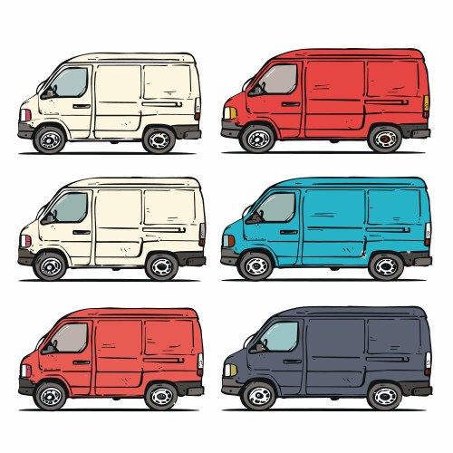 Line Drawing Van Vector Images (over 1,900)
