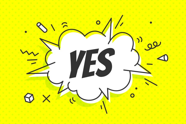 Yes Cartoon Vector Images (over 7,700)