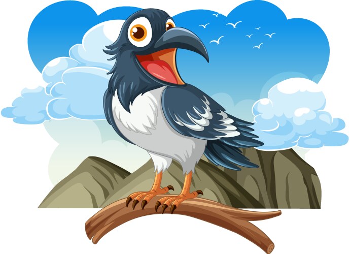 Cartoon Magpie Vector Images (over 700)