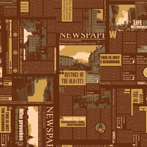 Newspaper Texture Newsprint Vector Images (over 430)