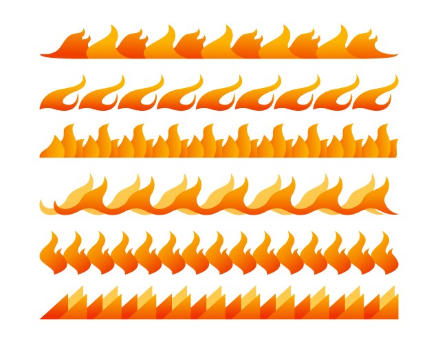 Water waves design elements set Royalty Free Vector Image