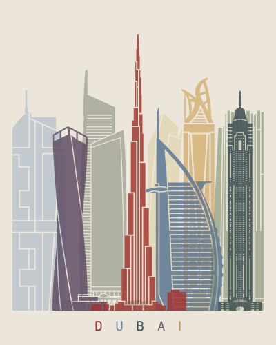 Dubai Skyline Vector Images (over 2,200)
