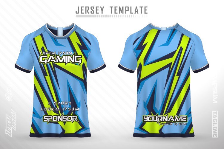 Front back t shirt design Royalty Free Vector Image