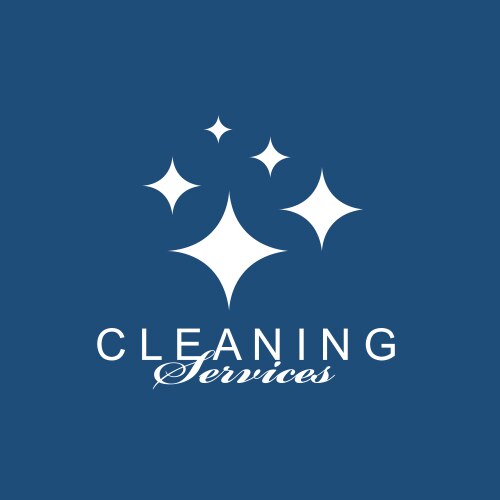 Cleaning service design Royalty Free Vector Image