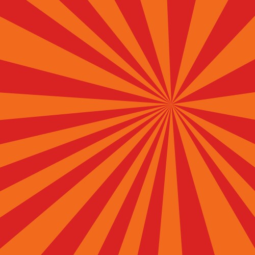 Bright red rays background Royalty Free Vector Image