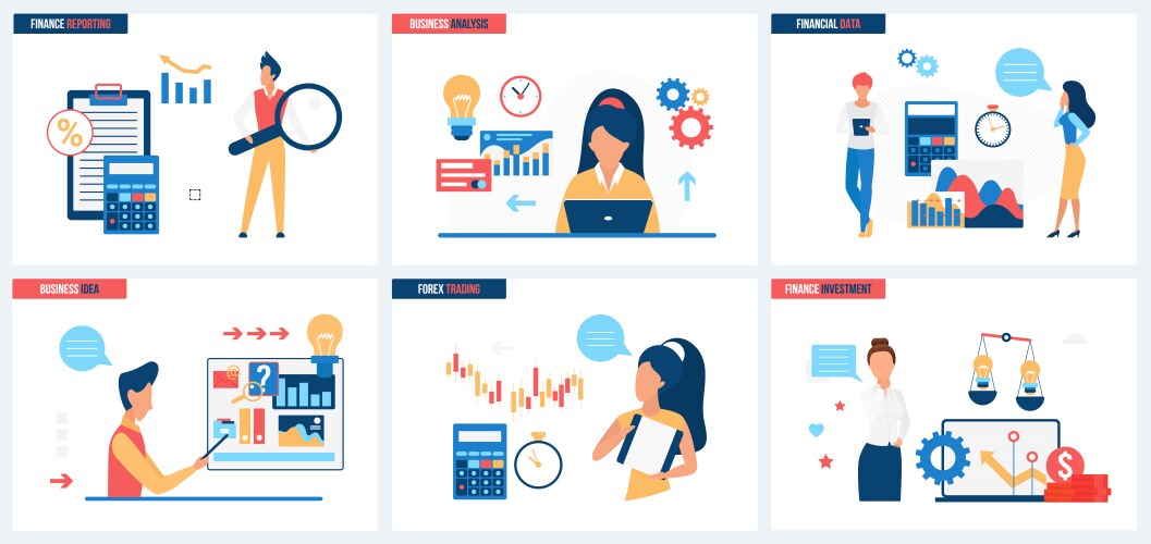 Financial Analysis Vector Images (over 100,000)