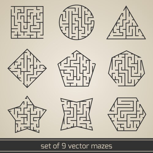 Maze Vector Images (over 58,000)