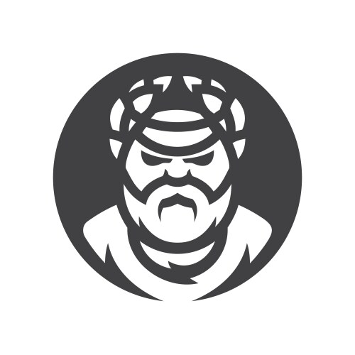 Prometheus sign in greek mythology titan Vector Image