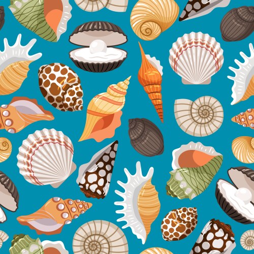 Beach sand background with sea shells Royalty Free Vector