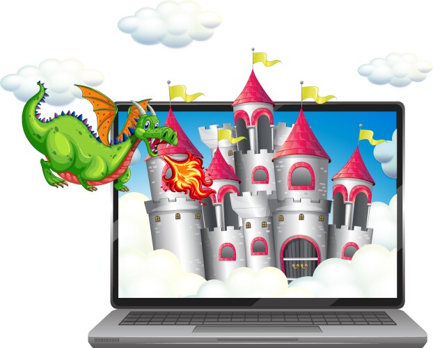 Laptop Scene Vector Images (over 6,200)