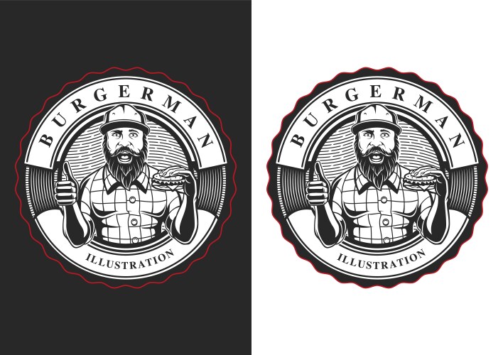 Burger Man Vector Images (over 5,300)