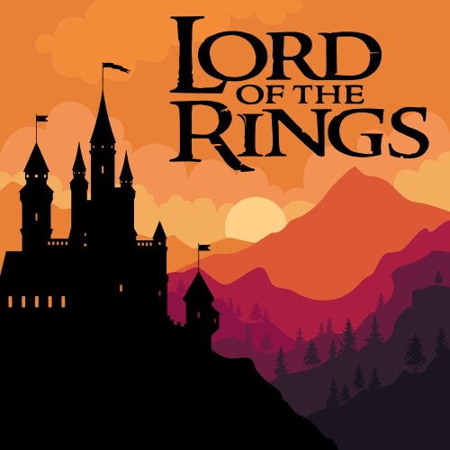 Lord of the Rings Vector Images (over 160)