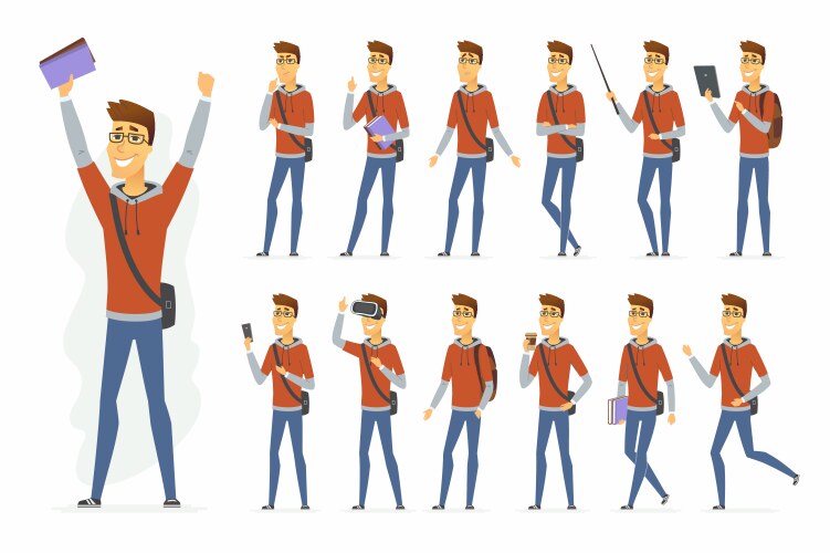 Student Cartoon Vector Images (over 210,000)