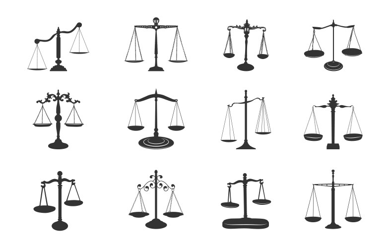 Unbalanced Scale Drawing Unbalanced Scales Vector Images (over 250)
