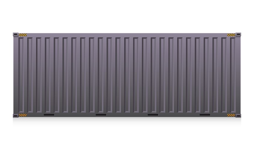 Cargo container Royalty Free Vector Image - VectorStock