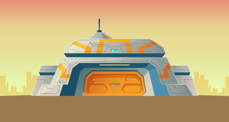 Cross section of secret scientific Royalty Free Vector Image