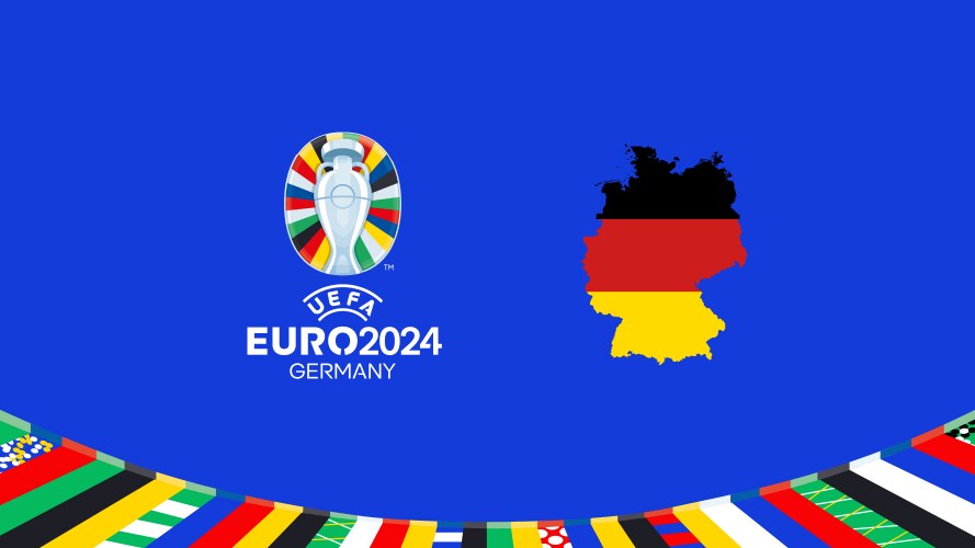 Euro 2024 belgium emblem map teams design Vector Image