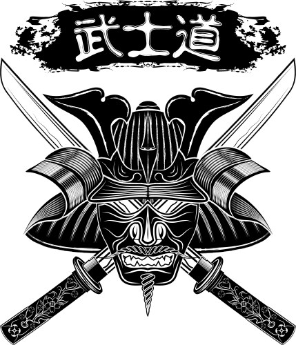 Hand drawn koi fish with flower tattoo for arm Vector Image