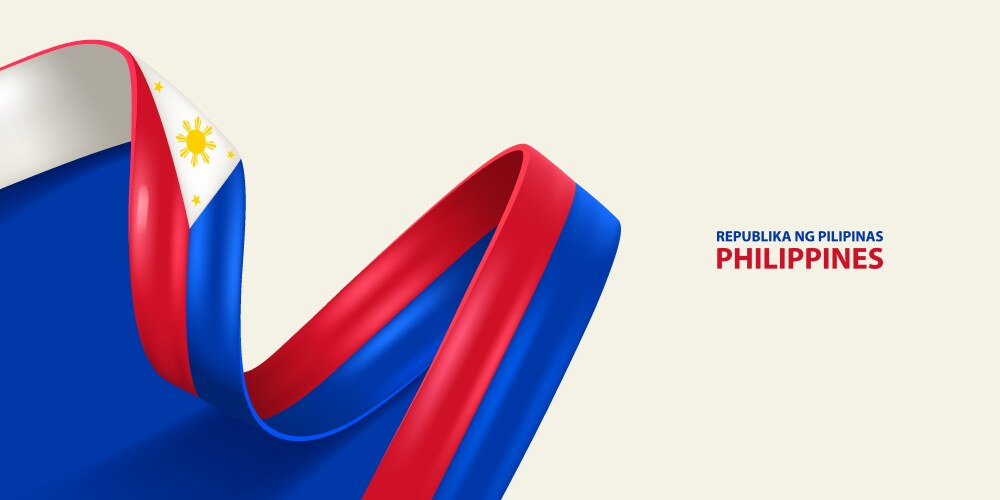 Philippine Flag Ribbon Vector Images (over 720)