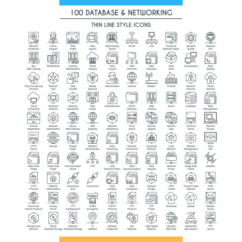 Database Infographic Vector Images (over 13,000)