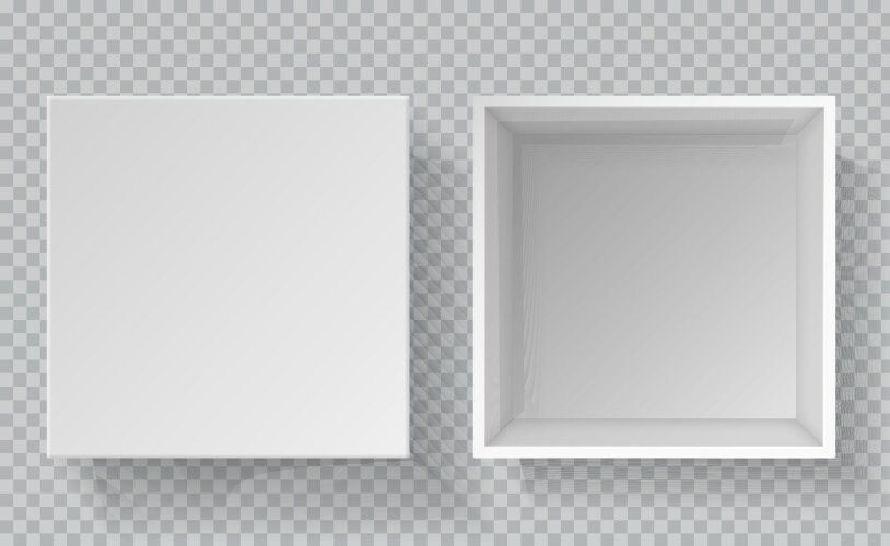 Open Box Top View Mockup Vector Images (over 820)