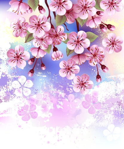 Pink Sakura Vector Images (over 18,000)