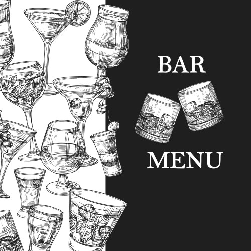 Bar Menu Background Vector Images (over 68,000)