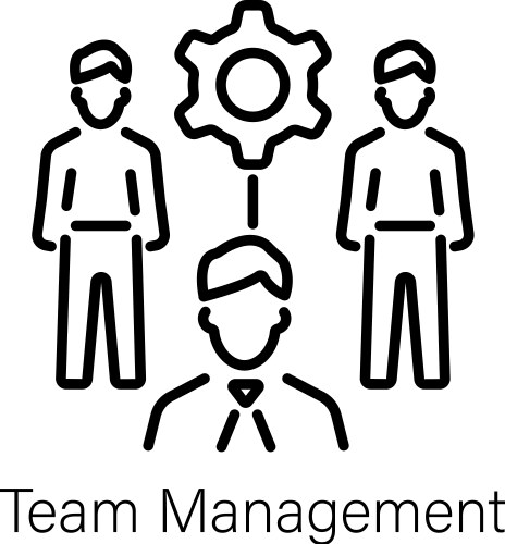 Team roles Royalty Free Vector Image - VectorStock