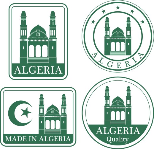 Algeria Monuments Vector Images (58)