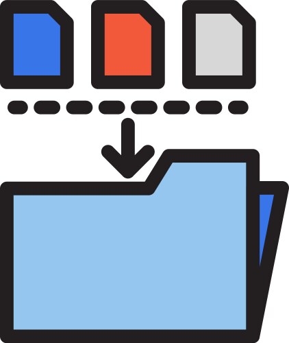 Computer Folder Icon Vector Images (over 88,000)