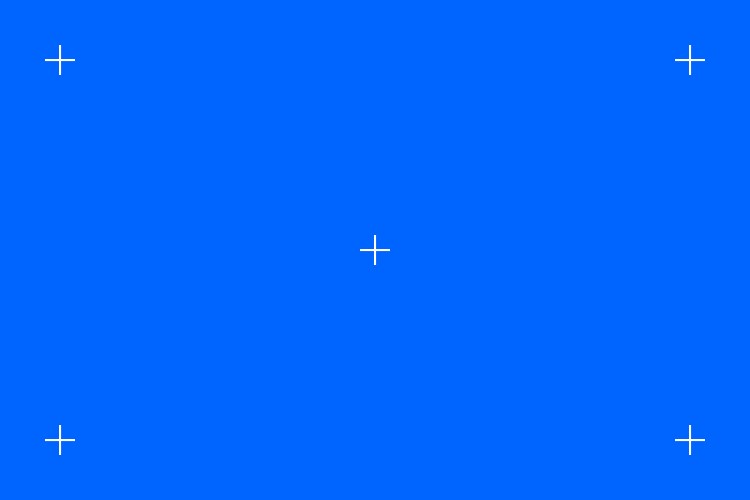 Blue screen of death Royalty Free Vector Image
