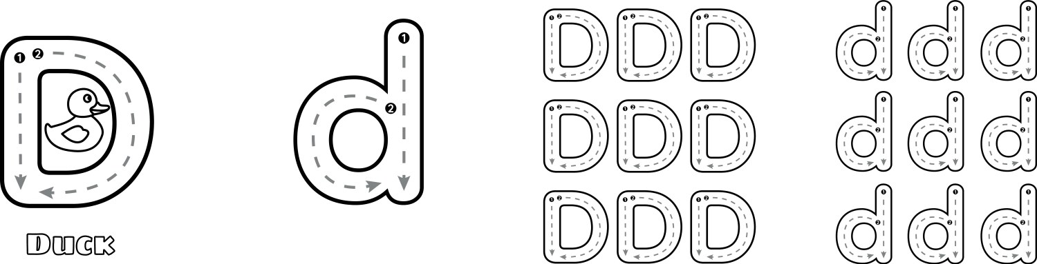 Letter symbol in circle set Royalty Free Vector Image