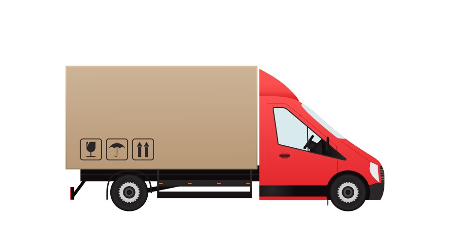 Shipping transportation service Royalty Free Vector Image