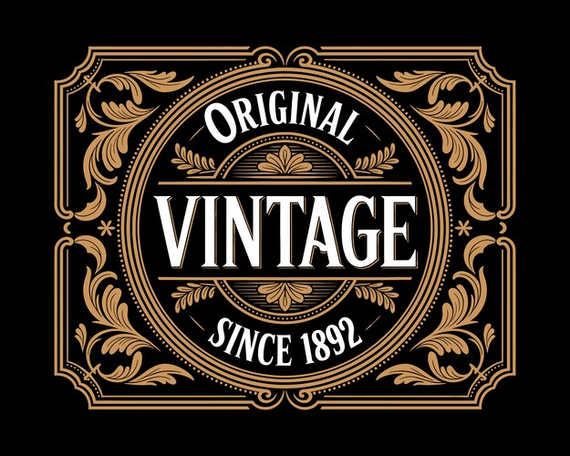 Vintage Vector Illustrations & Graphics | VectorStock