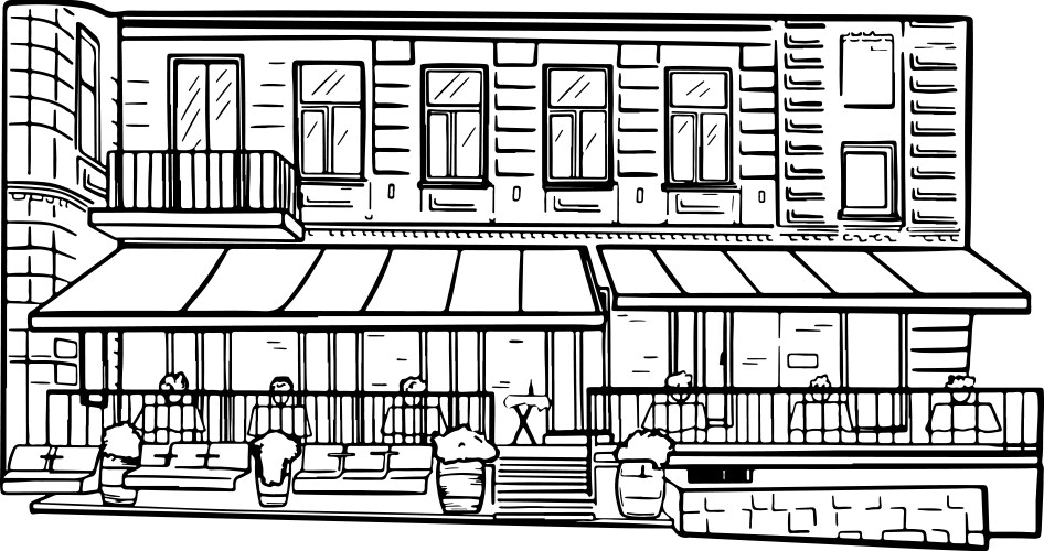 Cafe Line Drawing Vector Images (over 19,000)