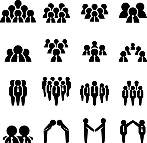 Dialogue people icon Royalty Free Vector Image