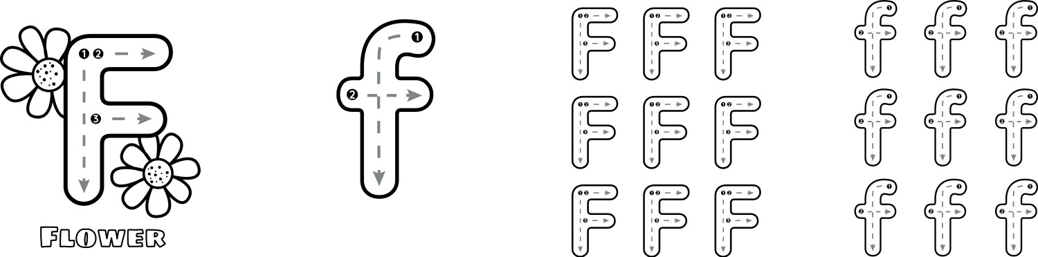 Letter r trace uppercase and lowercase abc Vector Image