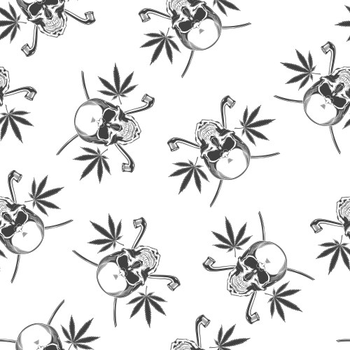 Cannabis Skull Vector Images (over 1,200)