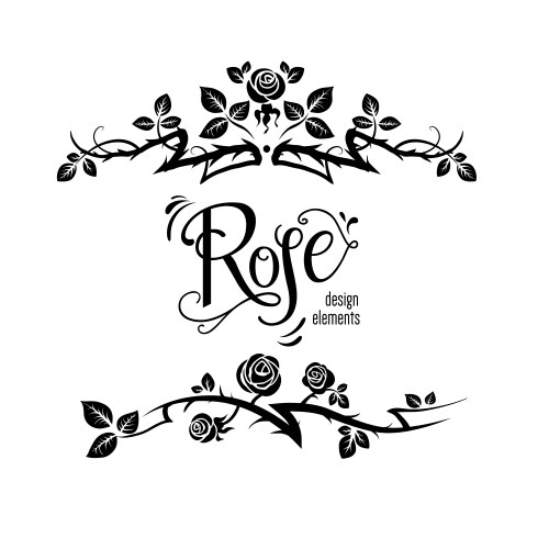 Branch roses Royalty Free Vector Image - VectorStock