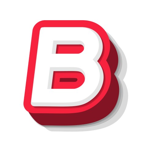 Letter B Bold Vector Images (over 3,100)