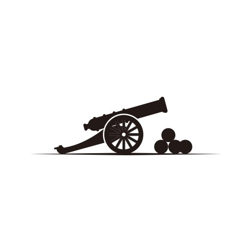 Cannon Royalty Free Vector Image - VectorStock