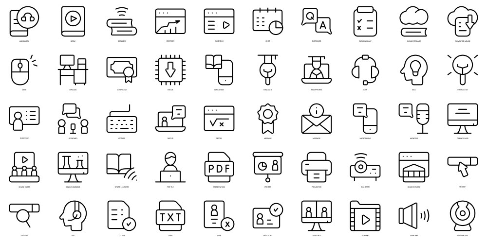 Learning Icons Vector Images (over 330,000)